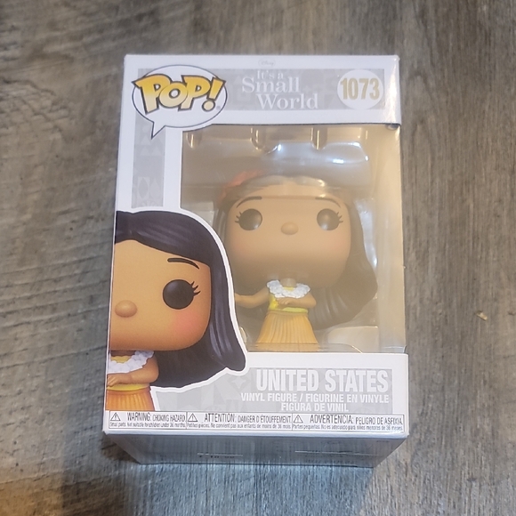 Funko | Toys | Funko Pop Small World United States Figure Yellow And ...